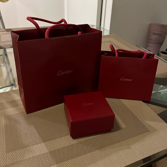 Cartier | Other | Cartier Bags Box 0 Authentic | Poshmark